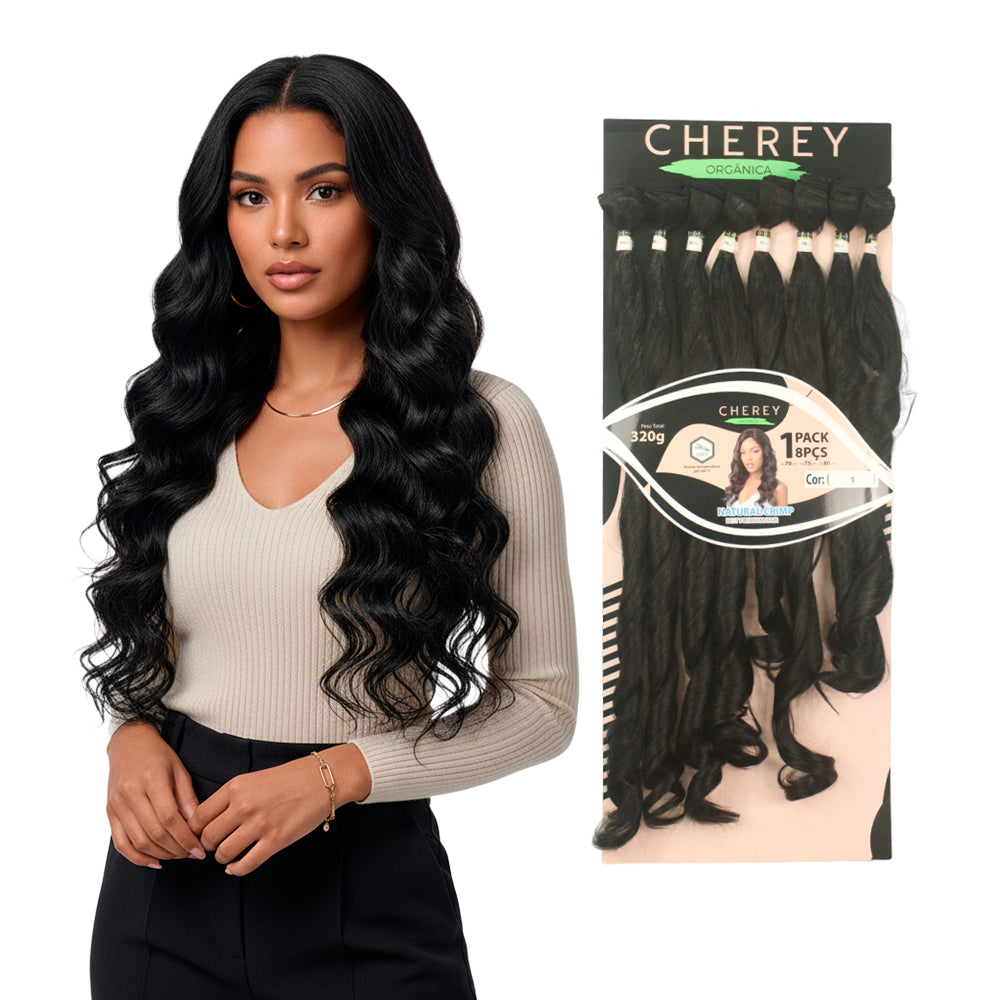 CABELO ORGÂNICO NATURAL CRIMP 320G – cherey.com.br